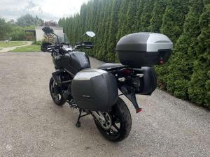 Black Kawasaki Versys 2012 in Kursenai, with an engine capacity of 0.65 L and mileage of 47 thousand km for 3400 €, photo 6 on AUTOMOTO.COM.LV