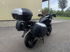 Black Kawasaki Versys 2012 in Kursenai, with an engine capacity of 0.65 L and mileage of 47 thousand km for 3400 €, photo 8 on AUTOMOTO.COM.LV