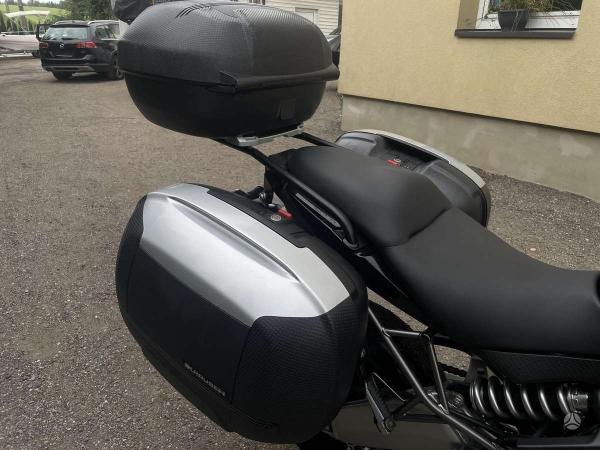 Black Kawasaki Versys 2012 in Kursenai, with an engine capacity of 0.65 L and mileage of 47 thousand km for 3400 €, photo 10 on AUTOMOTO.COM.LV