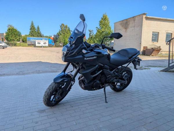 Черный Кавасаки Versys 2014 в Утена, объемом двигателя 0.65 л и пробегом 33 тыс. км за 3349 €, фото 4 на AUTOMOTO.COM.LV