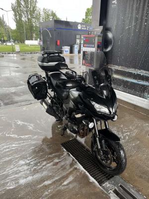 Черный Кавасаки Versys 2015 в Каунас, объемом двигателя 1.04 л и пробегом 53 тыс. км за 7000 €, фото 4 на AUTOMOTO.COM.LV