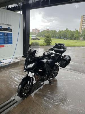 Черный Кавасаки Versys 2015 в Каунас, объемом двигателя 1.04 л и пробегом 53 тыс. км за 7000 €, фото 5 на AUTOMOTO.COM.LV