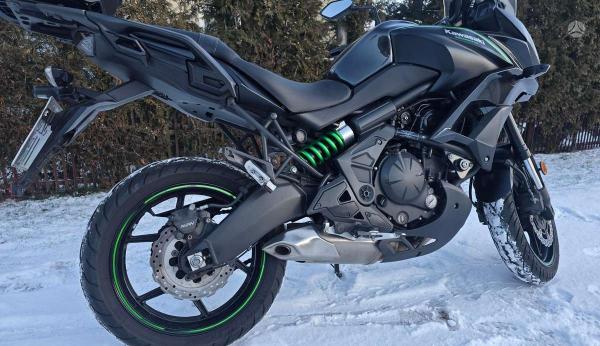 Черный Кавасаки Versys 2017 в Каунас, объемом двигателя 0.65 л и пробегом 57 тыс. км за 4400 €, фото 6 на AUTOMOTO.COM.LV