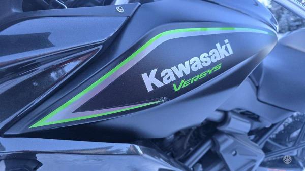 Черный Кавасаки Versys 2017 в Каунас, объемом двигателя 0.65 л и пробегом 57 тыс. км за 4400 €, фото 9 на AUTOMOTO.COM.LV