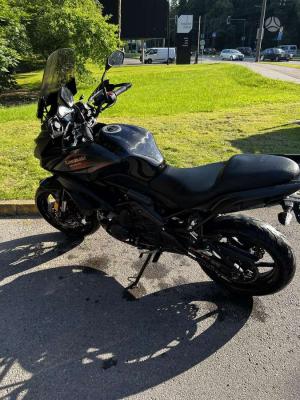 Black Kawasaki Versys 2017 in Kaunas, with an engine capacity of 0.65 L and mileage of 34 thousand km for 5000 €, photo 3 on AUTOMOTO.COM.LV