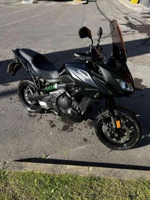 Black Kawasaki Versys 2017 in Kaunas, with an engine capacity of 0.65 L and mileage of 34 thousand km for 5000 €, photo 5 on AUTOMOTO.COM.LV
