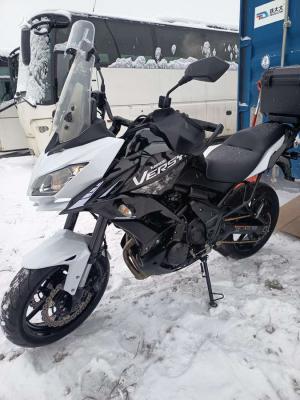 Melns Kawasaki Versys 2021 Kauņa, ar dzinēja tilpumu 0.65 L un nobraukumu 29 tūkst. km par 4999 €, foto 5 vietnē AUTOMOTO.COM.LV