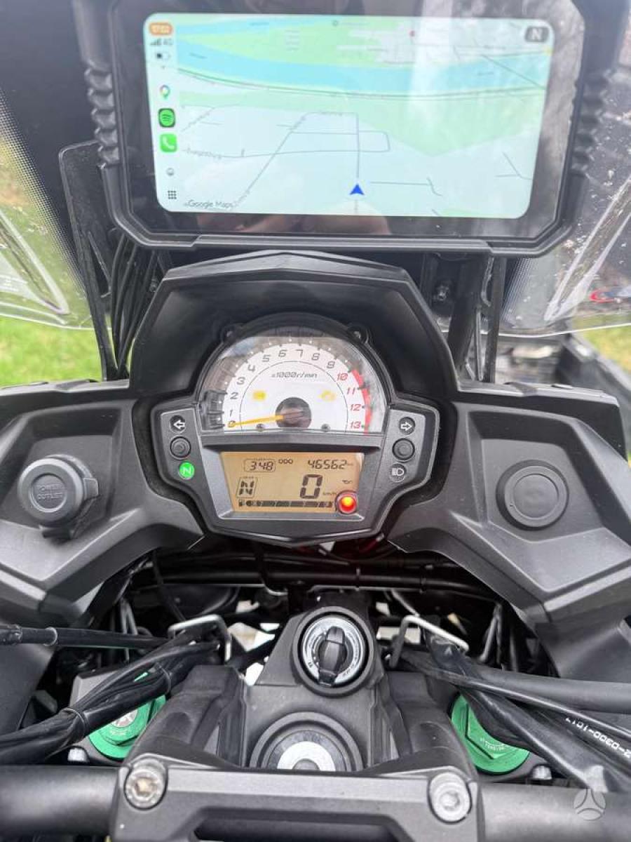Melns Kawasaki Versys 2021 Kauņa, ar dzinēja tilpumu 0.65 L un nobraukumu 47 tūkst. km par 5700 €, foto 11 vietnē AUTOMOTO.COM.LV