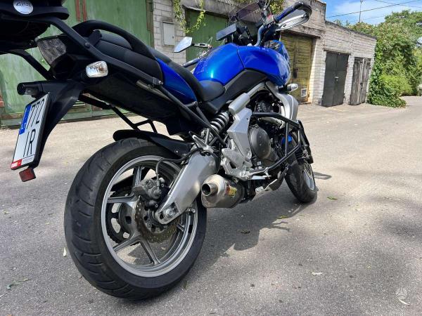 Синий Кавасаки Versys 2008 в Вильнюс, объемом двигателя 0.65 л и пробегом 82 тыс. км за 2800 €, фото 5 на AUTOMOTO.COM.LV