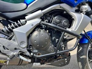 Blue Kawasaki Versys 2008 in Vilnius, with an engine capacity of 0.65 L and mileage of 82 thousand km for 2800 €, photo 14 on AUTOMOTO.COM.LV