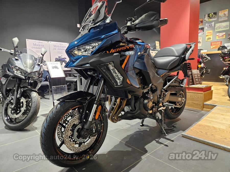 Синий Кавасаки Versys 2026 в Таллин, объемом двигателя 1.10 л и пробегом 1 тыс. км за 14995 €, фото 4 на AUTOMOTO.COM.LV