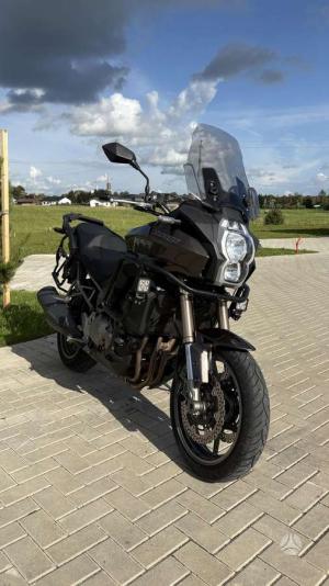 Brūns Kawasaki Versys 2012 Šilalė, ar dzinēja tilpumu 1.05 L un nobraukumu 43 tūkst. km par 6200 €, foto  vietnē AUTOMOTO.COM.LV