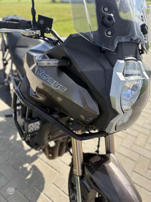 Brown Kawasaki Versys 2012 in Silale, with an engine capacity of 1.05 L and mileage of 43 thousand km for 6200 €, photo 6 on AUTOMOTO.COM.LV