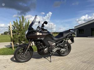 Brown Kawasaki Versys 2012 in Silale, with an engine capacity of 1.05 L and mileage of 43 thousand km for 6200 €, photo 7 on AUTOMOTO.COM.LV