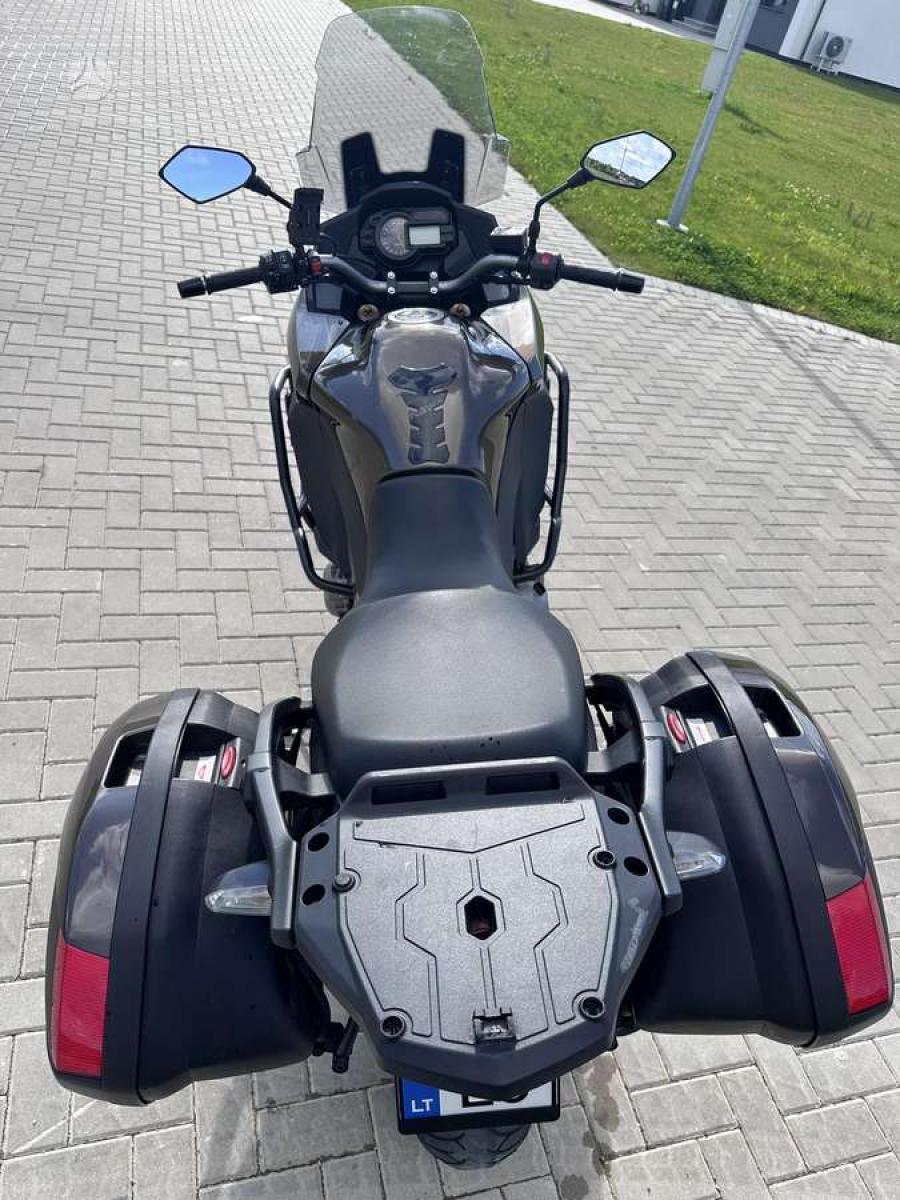 Brown Kawasaki Versys 2012 in Silale, with an engine capacity of 1.05 L and mileage of 43 thousand km for 6200 €, photo 12 on AUTOMOTO.COM.LV