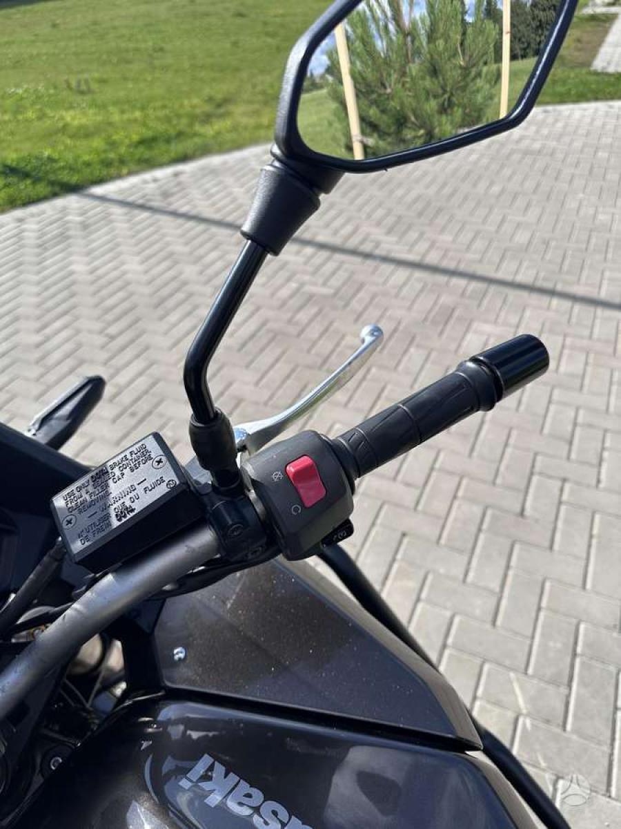Brown Kawasaki Versys 2012 in Silale, with an engine capacity of 1.05 L and mileage of 43 thousand km for 6200 €, photo 17 on AUTOMOTO.COM.LV