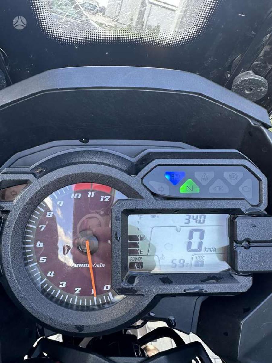 Brown Kawasaki Versys 2012 in Silale, with an engine capacity of 1.05 L and mileage of 43 thousand km for 6200 €, photo 20 on AUTOMOTO.COM.LV