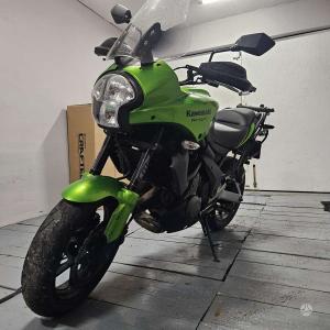 Green Kawasaki Versys 2008 in Kelme, with an engine capacity of 0.65 L and mileage of 43 thousand km for 2500 €, photo 6 on AUTOMOTO.COM.LV