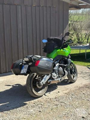 Зеленый Кавасаки Versys 2008 в Каунас, объемом двигателя 0.65 л и пробегом 28 тыс. км за 3700 €, фото 3 на AUTOMOTO.COM.LV
