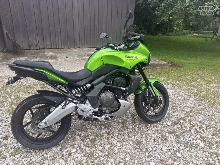 Зеленый Кавасаки Versys 2008 в Каунас, объемом двигателя 0.65 л и пробегом 28 тыс. км за 3700 €, фото 5 на AUTOMOTO.COM.LV