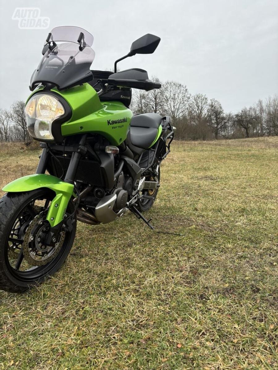 Зеленый Кавасаки Versys 2008 в Каунас, объемом двигателя 0.65 л и пробегом 28 тыс. км за 3700 €, фото 7 на AUTOMOTO.COM.LV