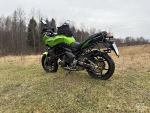 Зеленый Кавасаки Versys 2008 в Каунас, объемом двигателя 0.65 л и пробегом 28 тыс. км за 3700 €, фото 9 на AUTOMOTO.COM.LV