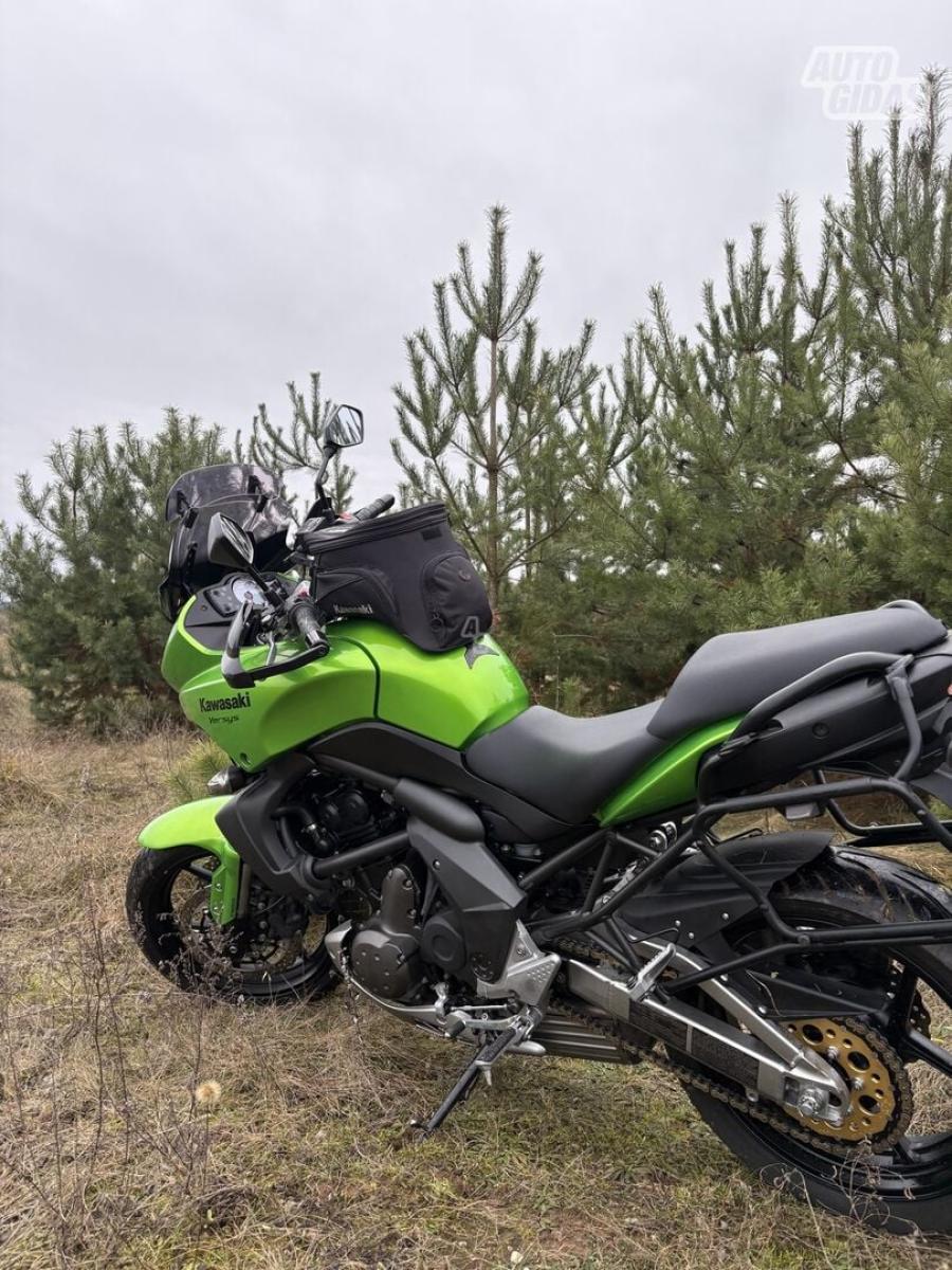Зеленый Кавасаки Versys 2008 в Каунас, объемом двигателя 0.65 л и пробегом 28 тыс. км за 3700 €, фото 10 на AUTOMOTO.COM.LV