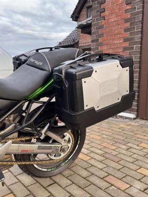 Зеленый Кавасаки Versys 2008 в Клайпеда, объемом двигателя 0.65 л и пробегом 36 тыс. км за 2800 €, фото 5 на AUTOMOTO.COM.LV