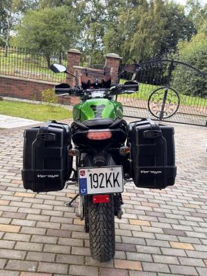 Зеленый Кавасаки Versys 2008 в Клайпеда, объемом двигателя 0.65 л и пробегом 36 тыс. км за 2800 €, фото 6 на AUTOMOTO.COM.LV