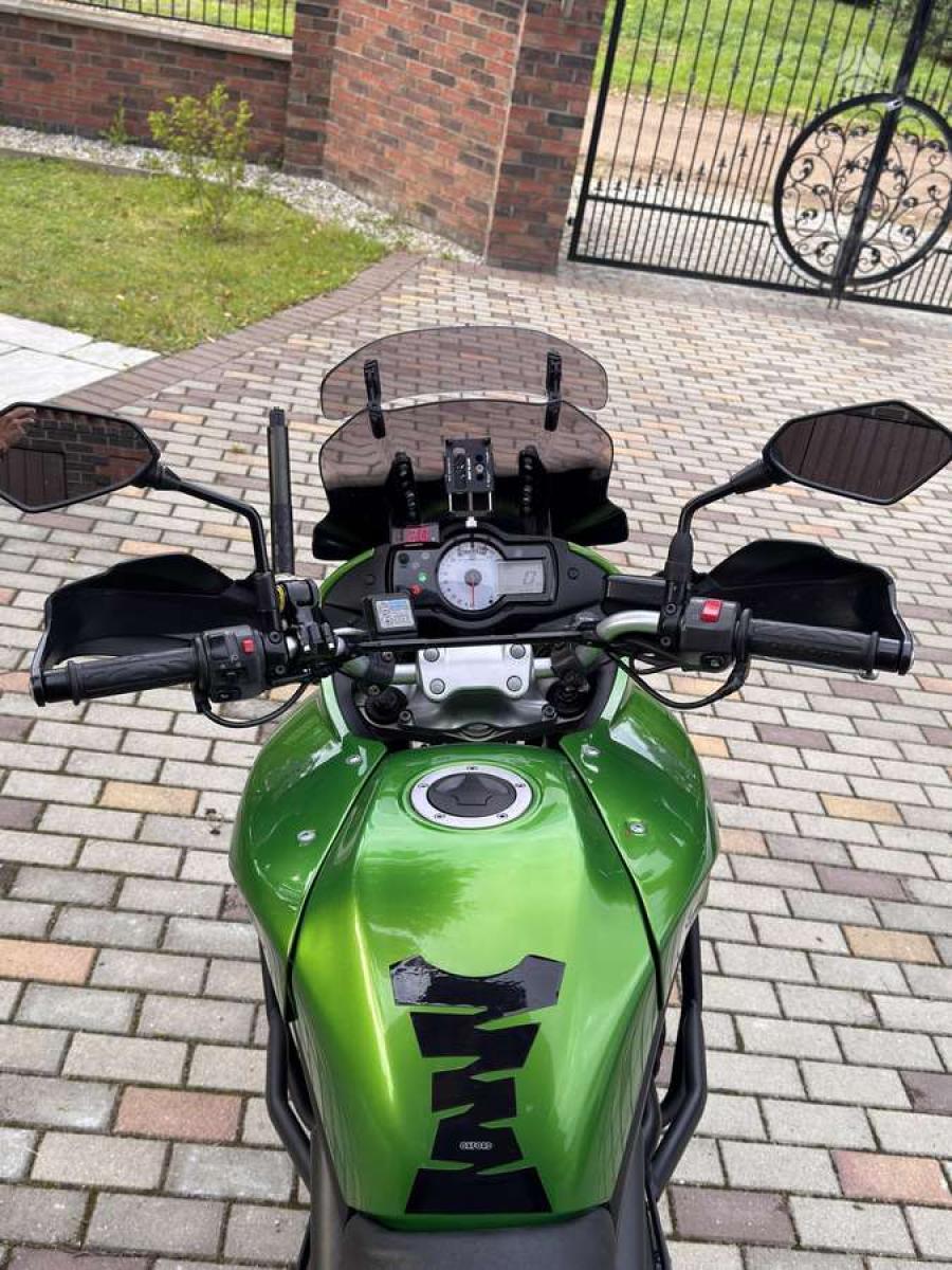 Зеленый Кавасаки Versys 2008 в Клайпеда, объемом двигателя 0.65 л и пробегом 36 тыс. км за 2800 €, фото 7 на AUTOMOTO.COM.LV