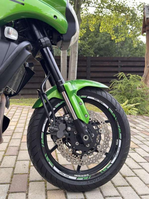Zaļš Kawasaki Versys 2008 Klaipėda, ar dzinēja tilpumu 0.65 L un nobraukumu 36 tūkst. km par 2800 €, foto 8 vietnē AUTOMOTO.COM.LV