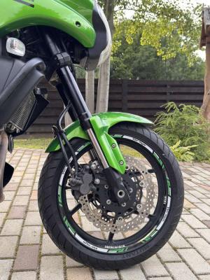 Зеленый Кавасаки Versys 2008 в Клайпеда, объемом двигателя 0.65 л и пробегом 36 тыс. км за 2800 €, фото 8 на AUTOMOTO.COM.LV