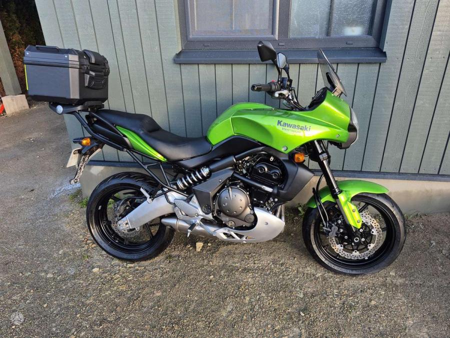 Zaļš Kawasaki Versys 2008 Kuršėnai, ar dzinēja tilpumu 0.65 L un nobraukumu 43 tūkst. km par 2550 €, foto 3 vietnē AUTOMOTO.COM.LV