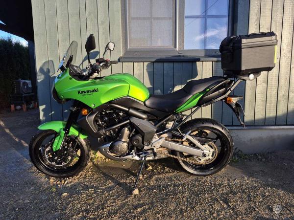 Zaļš Kawasaki Versys 2008 Kuršėnai, ar dzinēja tilpumu 0.65 L un nobraukumu 43 tūkst. km par 2550 €, foto 4 vietnē AUTOMOTO.COM.LV