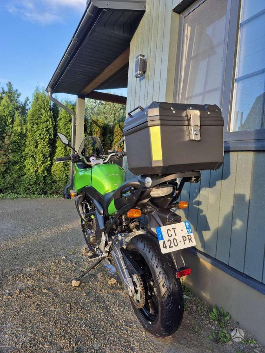 Zaļš Kawasaki Versys 2008 Kuršėnai, ar dzinēja tilpumu 0.65 L un nobraukumu 43 tūkst. km par 2550 €, foto 6 vietnē AUTOMOTO.COM.LV