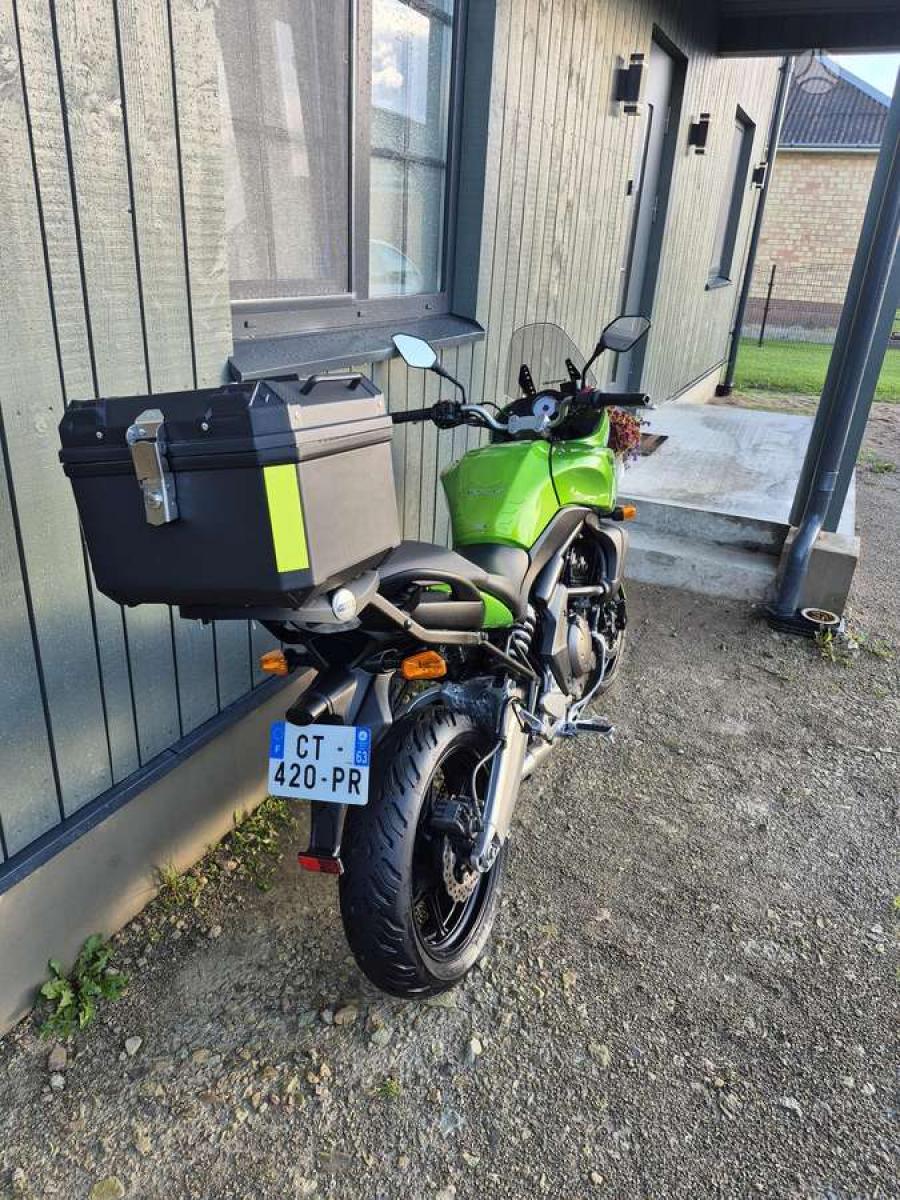 Zaļš Kawasaki Versys 2008 Kuršėnai, ar dzinēja tilpumu 0.65 L un nobraukumu 43 tūkst. km par 2550 €, foto 7 vietnē AUTOMOTO.COM.LV