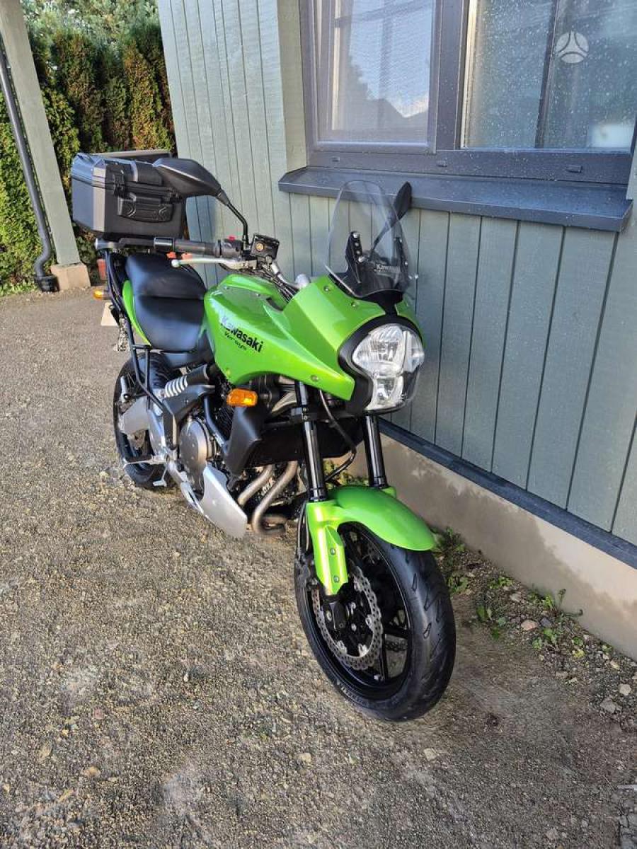 Zaļš Kawasaki Versys 2008 Kuršėnai, ar dzinēja tilpumu 0.65 L un nobraukumu 43 tūkst. km par 2550 €, foto 13 vietnē AUTOMOTO.COM.LV