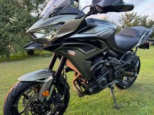 Green Kawasaki Versys 2023 in Tallinn, with an engine capacity of 0.65 L and mileage of 7 thousand km for 7300 €, photo 7 on AUTOMOTO.COM.LV