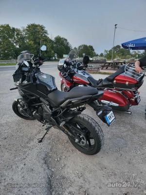 Green Kawasaki Versys 2023 in Tallinn, with an engine capacity of 0.65 L and mileage of 7 thousand km for 7300 €, photo 8 on AUTOMOTO.COM.LV