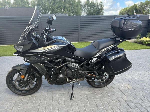 Zaļš Kawasaki Versys 2023 Plungė, ar dzinēja tilpumu 0.65 L un nobraukumu 9 tūkst. km par 7490 €, foto 1 vietnē AUTOMOTO.COM.LV