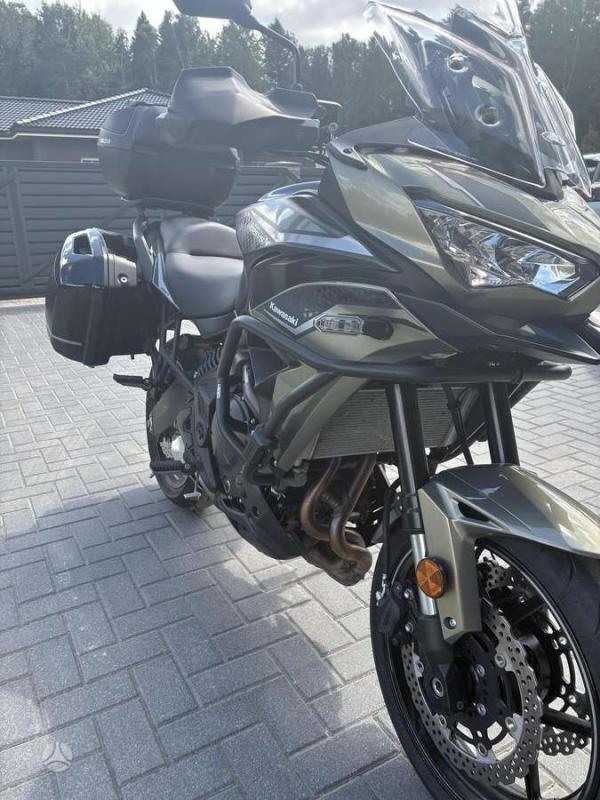 Zaļš Kawasaki Versys 2023 Plungė, ar dzinēja tilpumu 0.65 L un nobraukumu 9 tūkst. km par 7490 €, foto 9 vietnē AUTOMOTO.COM.LV