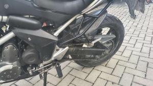 Grey Kawasaki Versys 2007 in Vilnius, with an engine capacity of 0.65 L and mileage of 118 thousand km for 2300 €, photo 8 on AUTOMOTO.COM.LV