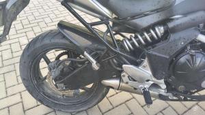 Grey Kawasaki Versys 2007 in Vilnius, with an engine capacity of 0.65 L and mileage of 118 thousand km for 2300 €, photo 11 on AUTOMOTO.COM.LV
