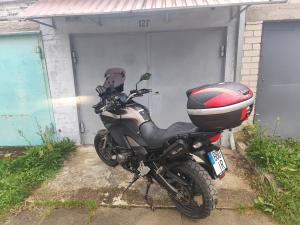 Grey Kawasaki Versys 2012 in Jonava, with an engine capacity of 1.05 L and mileage of 55 thousand km for 4100 €, photo 5 on AUTOMOTO.COM.LV