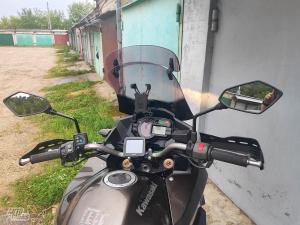 Grey Kawasaki Versys 2012 in Jonava, with an engine capacity of 1.05 L and mileage of 55 thousand km for 4100 €, photo 16 on AUTOMOTO.COM.LV