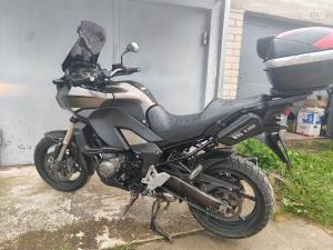 Grey Kawasaki Versys 2012 in Jonava, with an engine capacity of 1.05 L and mileage of 55 thousand km for 4100 €, photo 19 on AUTOMOTO.COM.LV