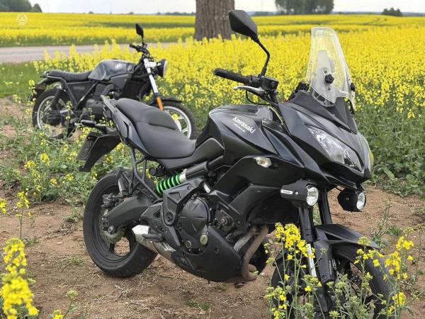 Серый Кавасаки Versys 2017 в Неменчине, объемом двигателя 0.65 л и пробегом 60 тыс. км за 4500 €, фото 1 на AUTOMOTO.COM.LV