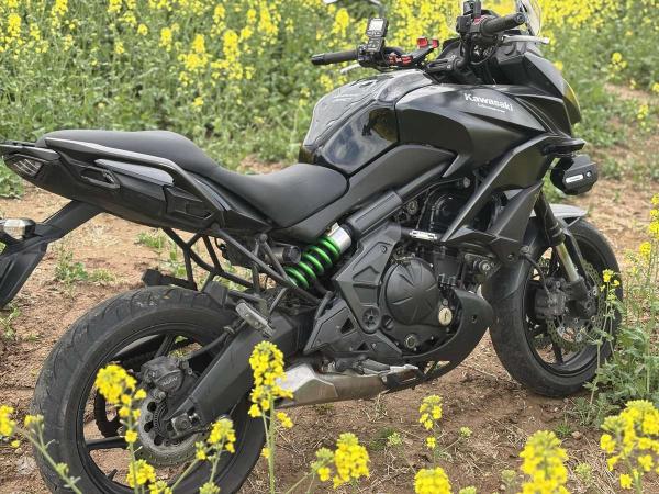 Серый Кавасаки Versys 2017 в Неменчине, объемом двигателя 0.65 л и пробегом 60 тыс. км за 4500 €, фото 2 на AUTOMOTO.COM.LV