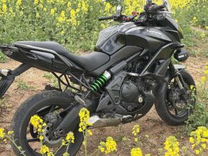 Серый Кавасаки Versys 2017 в Неменчине, объемом двигателя 0.65 л и пробегом 60 тыс. км за 4500 €, фото 3 на AUTOMOTO.COM.LV