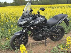 Серый Кавасаки Versys 2017 в Неменчине, объемом двигателя 0.65 л и пробегом 60 тыс. км за 4500 €, фото 5 на AUTOMOTO.COM.LV